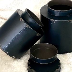 Hobby Lobby | Accents | Pair Of Steampunk Type Metal Containers | Poshmark